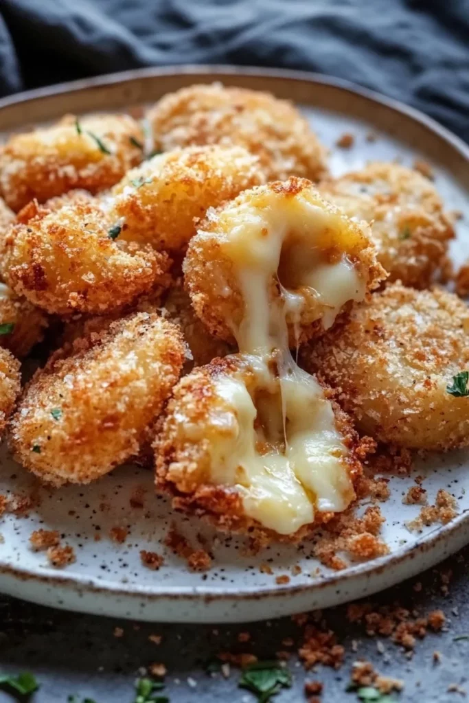 Cheesy Stuffed Mozzarella Onion Rings: How to Make Them in 30 Minutes ...