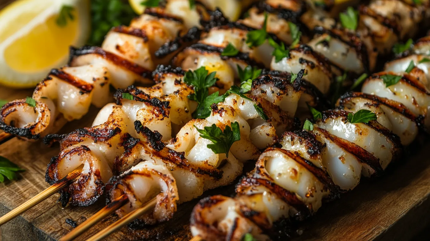 Grilled Calamari Recipe: Best Grilling Tips