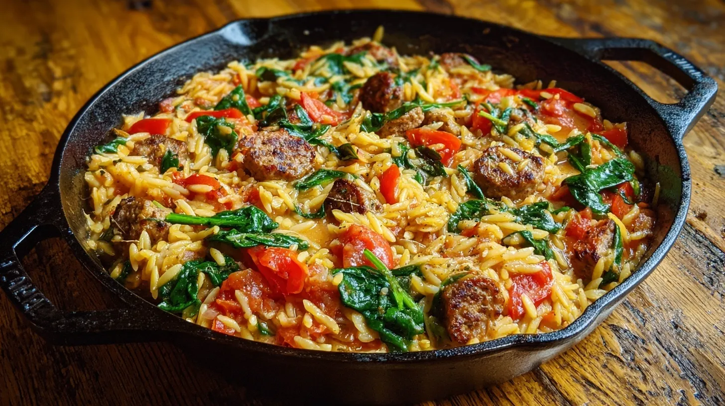 One Pot Italian Sausage Orzo: How to Make This Easy Recipe