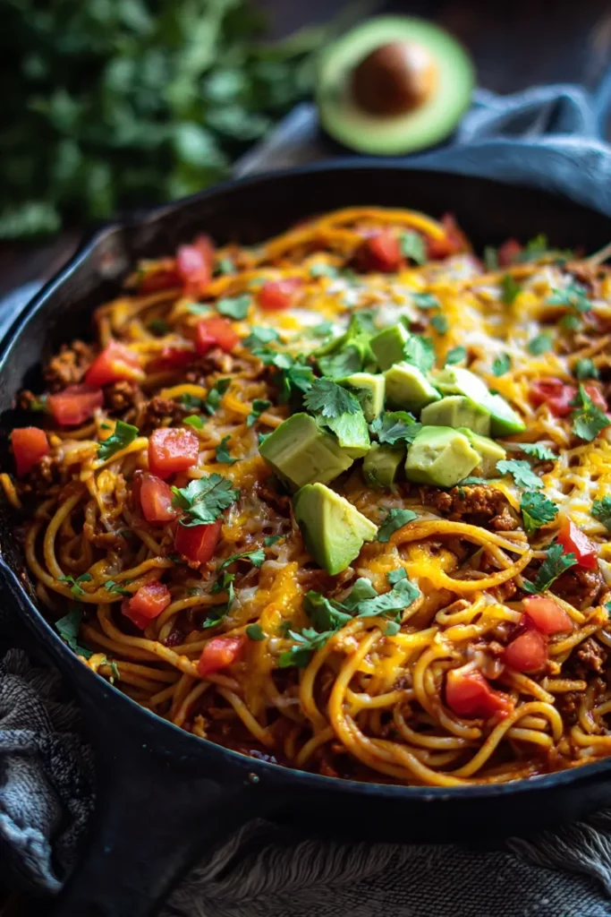 One Pot Taco Spaghetti: How to Make a Delicious Mexican-Inspired Meal