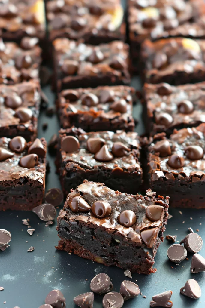 No Bake Greek Yogurt Banana Fudge Brownies: Decadent Guilt-Free Indulgence