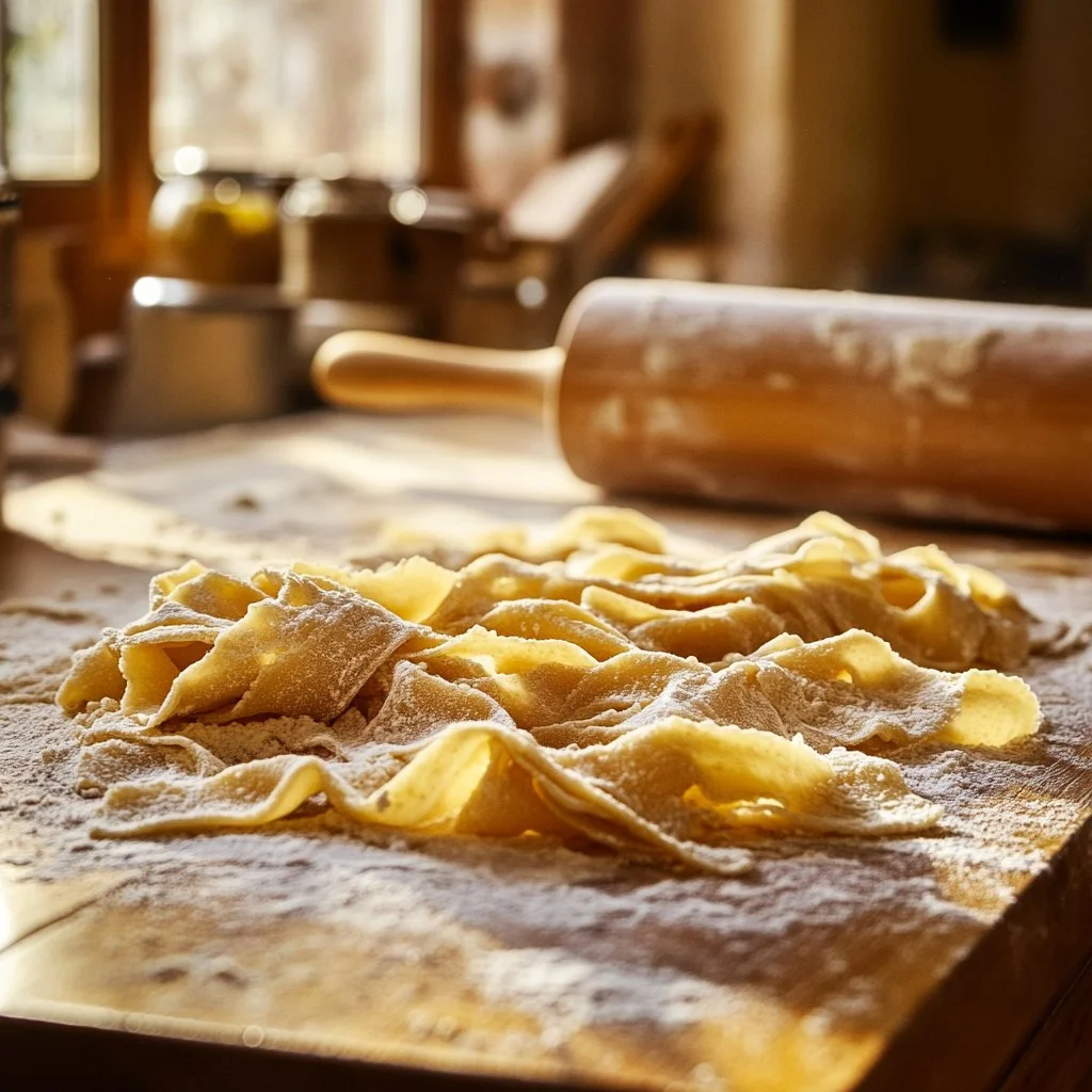 Homemade Noodles Like Grandma Made