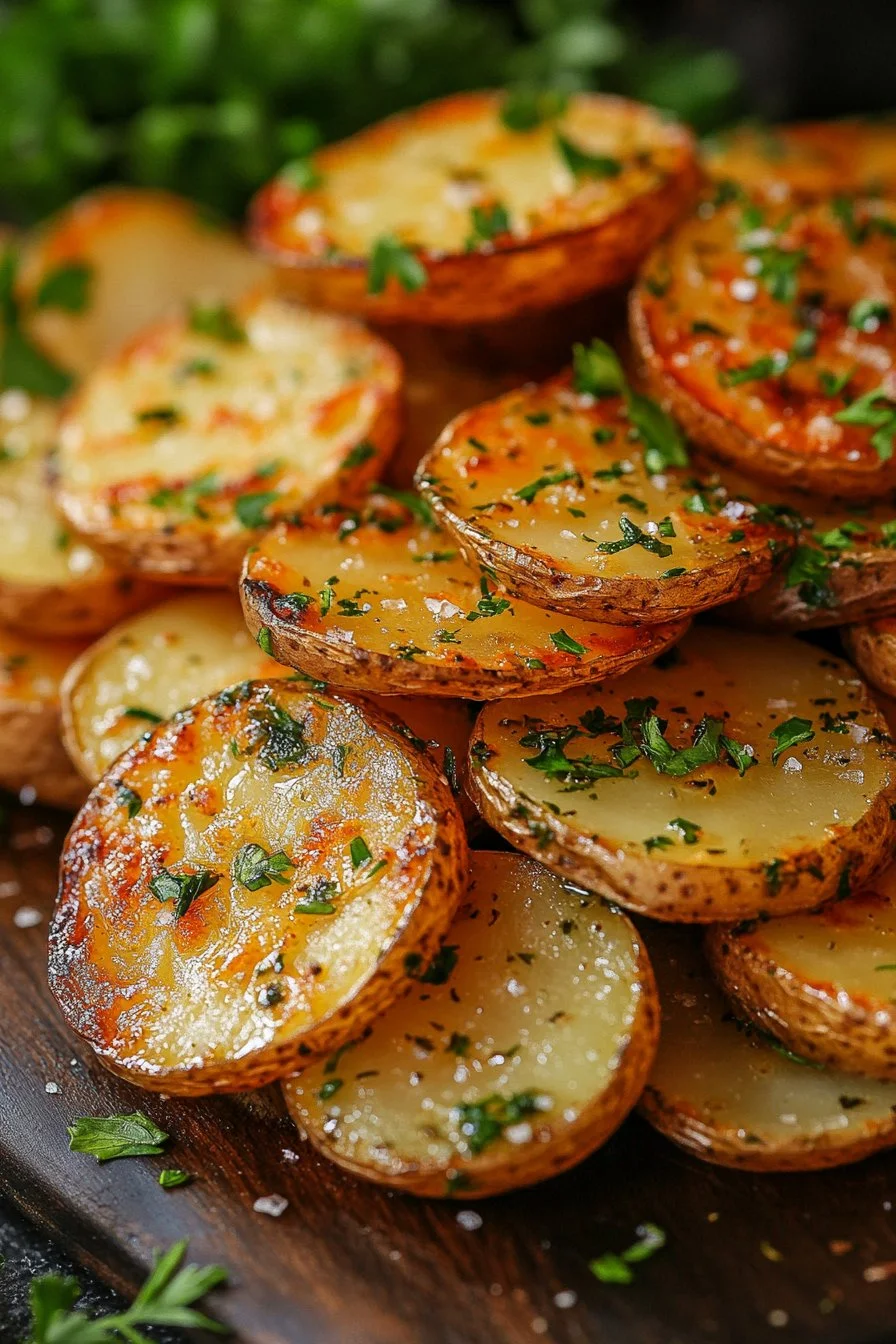 Air Fryer Sliced Potatoes