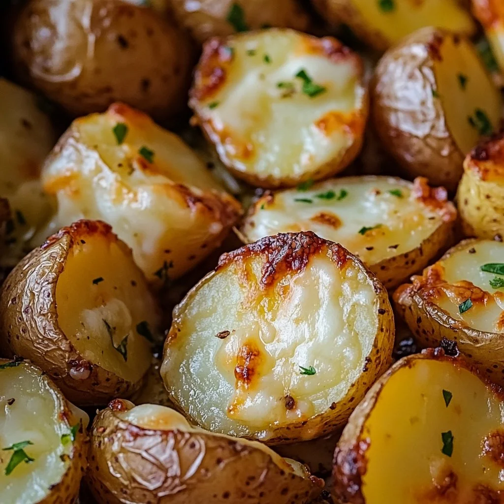 Cheesy Ranch Oven Roasted Potatoes