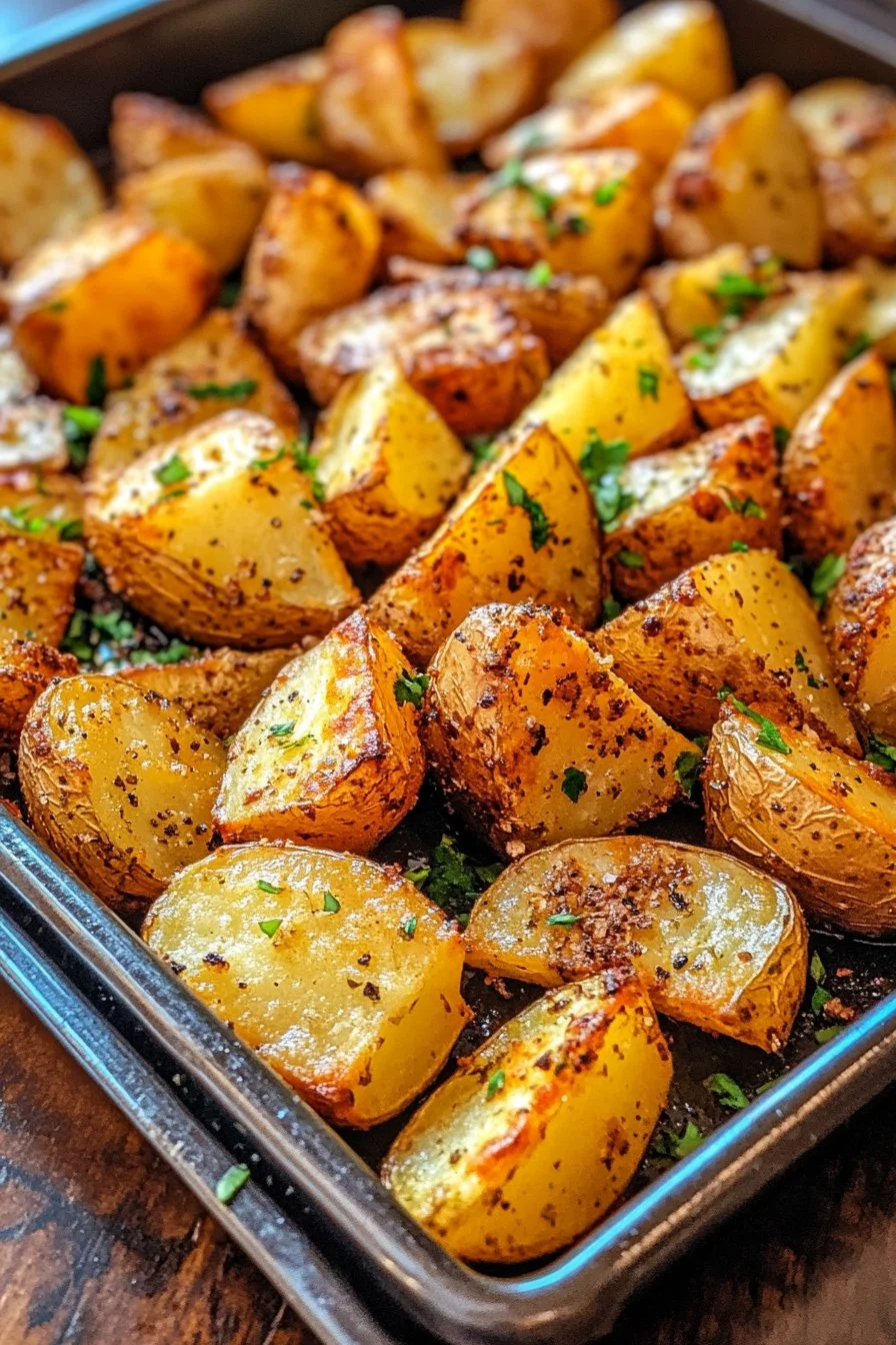 Crispy Oven Roasted Potatoes
