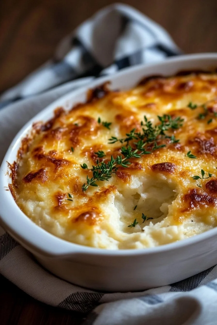 Mashed Potato Gratin